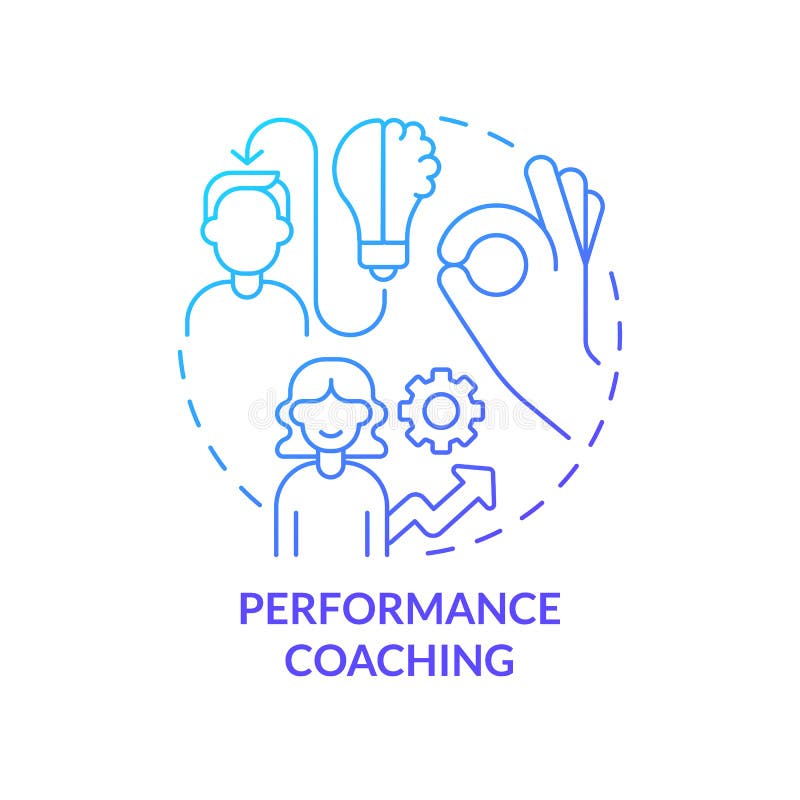 Performance Coaching Line Icons Collection. Goal-setting, Action ...