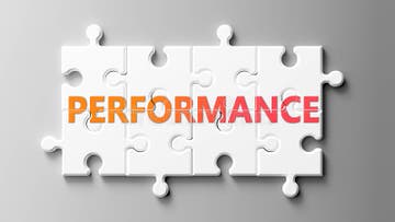 Performance Complex Like a Puzzle - Pictured As Word Performance on a ...
