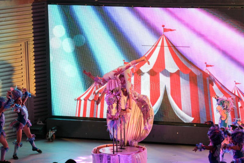 Performance of the Creative Group. Editorial Photo - Image of active ...