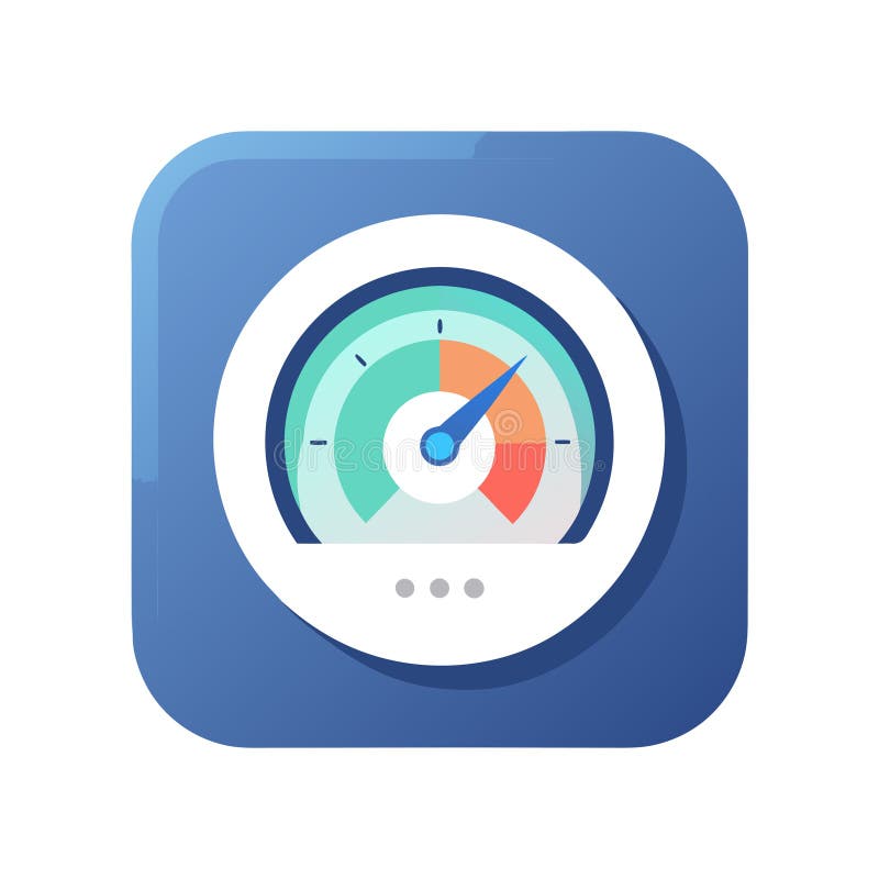Performance Review Evaluation Speedometer Gauge Stock Illustrations ...