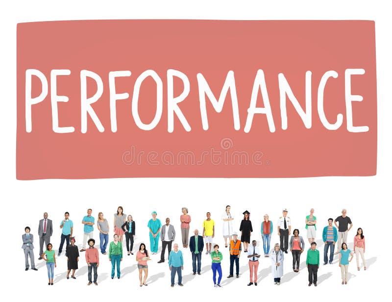 Performance Development Improvement Perform Concept Stock Image - Image ...