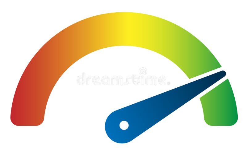 Performance Dial, Performance Speedometer or Efficiency Rating Stock ...