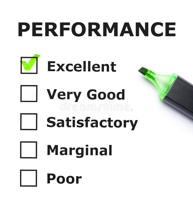Performance Evaluation stock photo. Image of form, achievement - 91881850