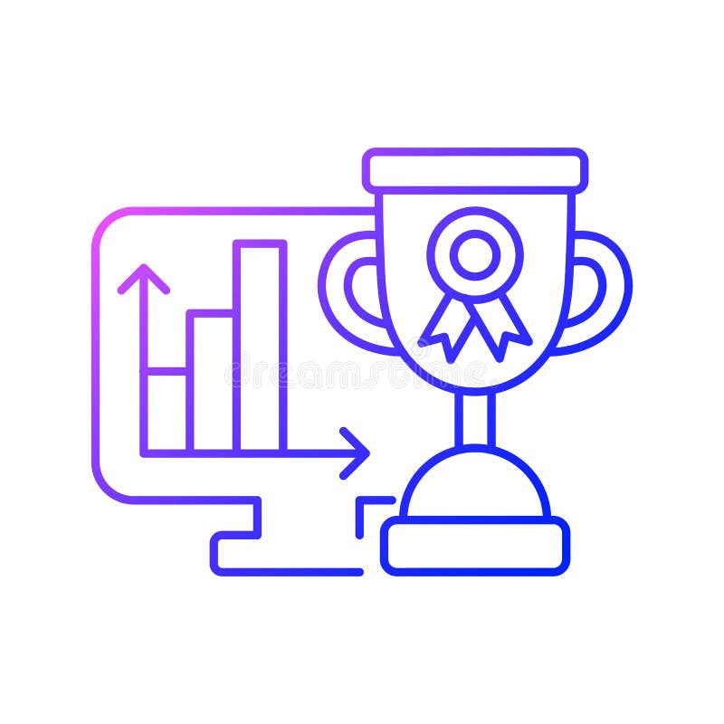 Performance Review Black Glyph Icon. Job Efficiency Assessment ...