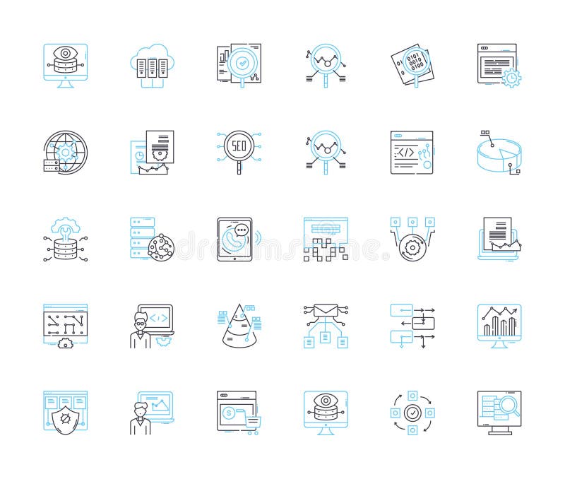 Productivity Metrics Linear Icons Set. Efficiency, Outputs, Metrics ... Productivity Metrics Linear Icons Set. Efficiency, Outputs, Metrics ...