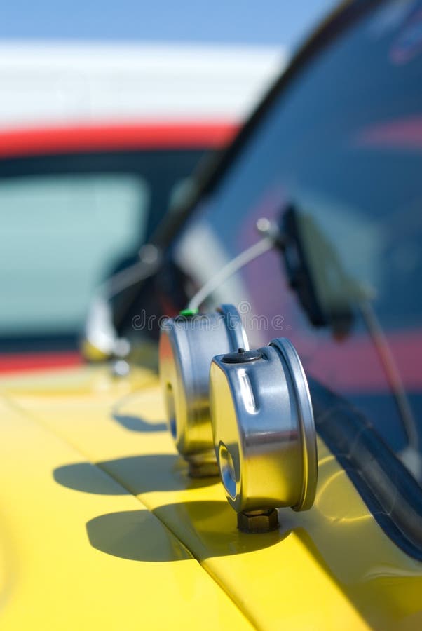 Performance gauges stock photo. Image of competition, windscreen - 2742744