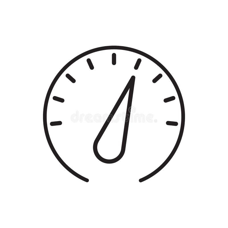 Performance Icon. Speed Success Vector Design Illustration. Stock ...