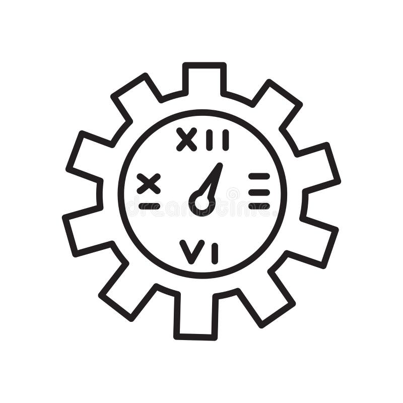 Performance Icon Vector Isolated on White Background, Performance Sign ...