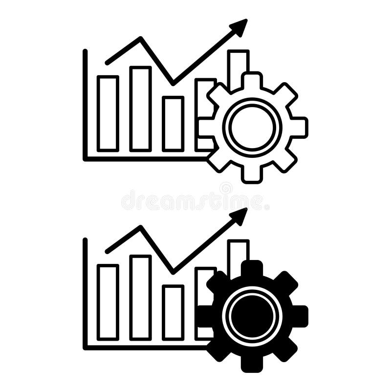 Performance Icons. stock vector. Illustration of income - 310567167