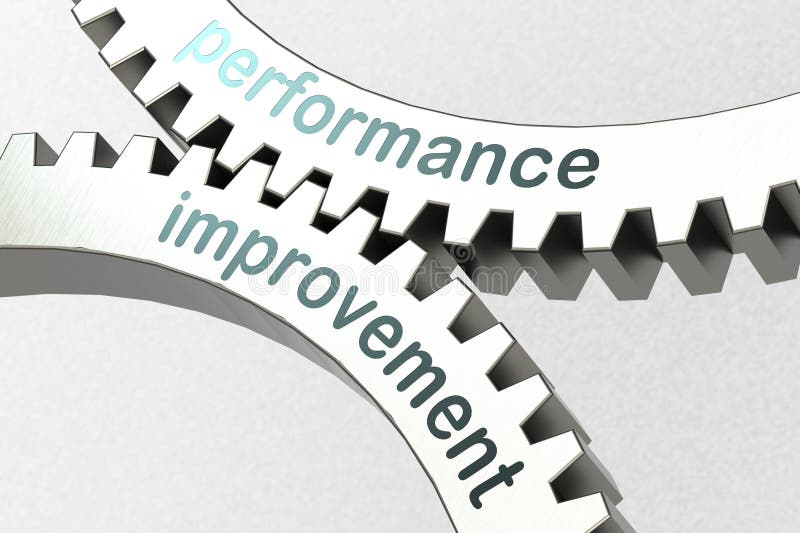 Performance Improvement Concept on the Metal Gear Stock Illustration ...