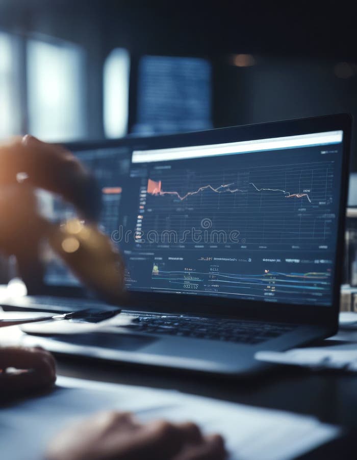 Performance Kpi Dashboard Business Using Data Analyze Laptop Metrics ...