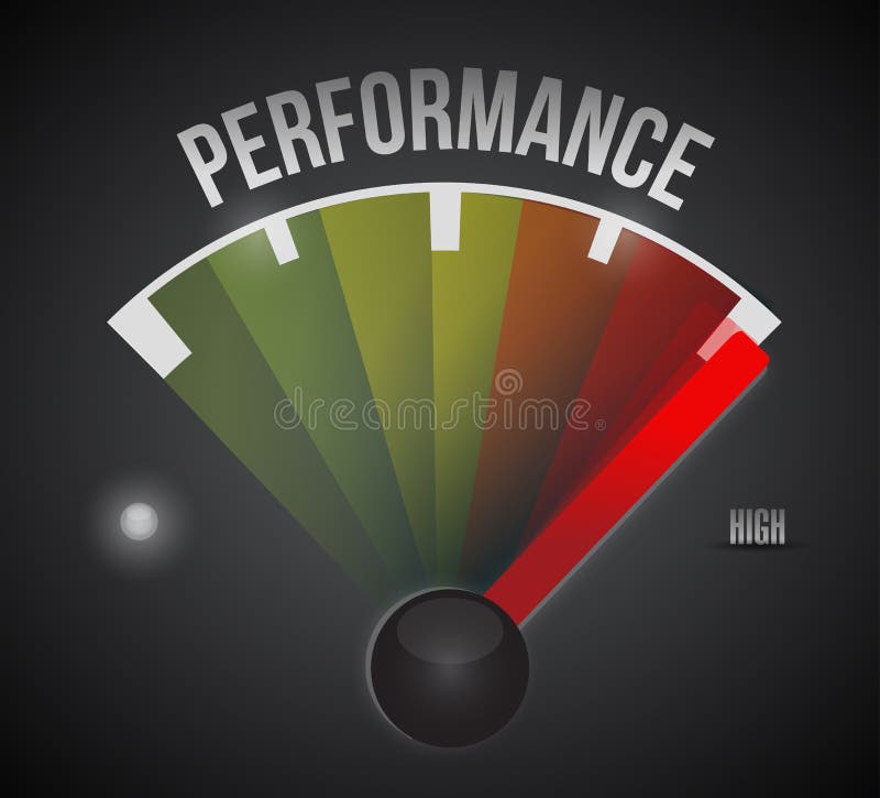 Performance meter stock vector. Illustration of measure - 32689528