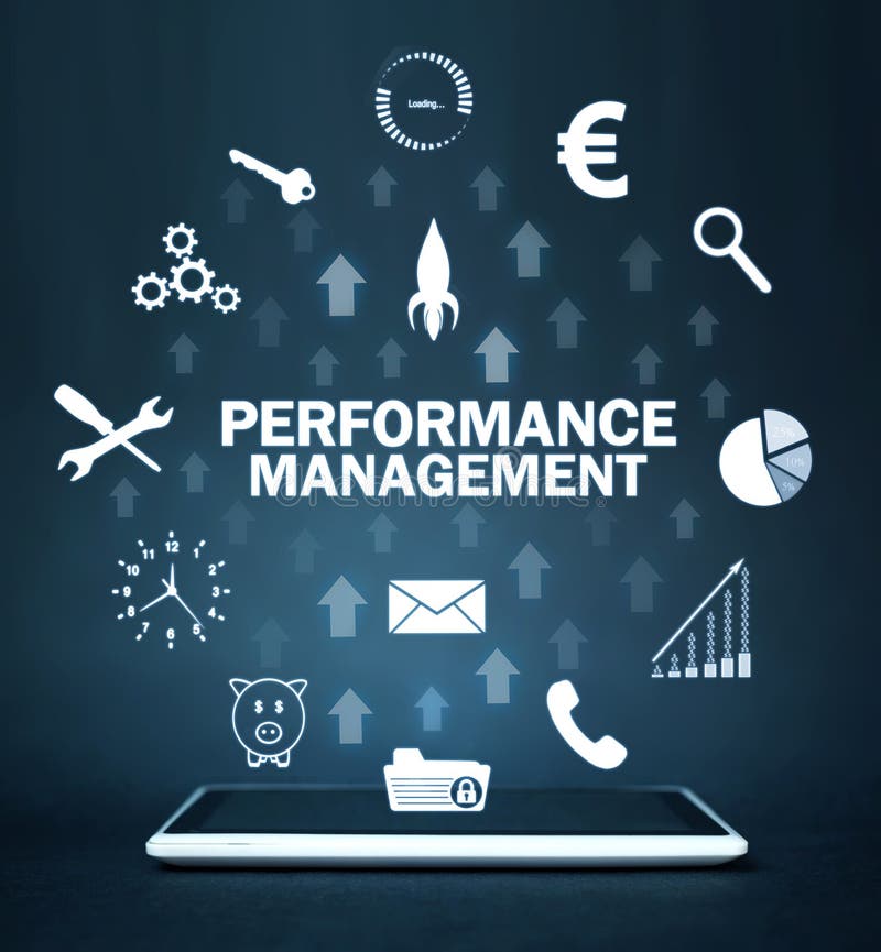 Performance Management. Business Technology Concept Stock Image - Image ...