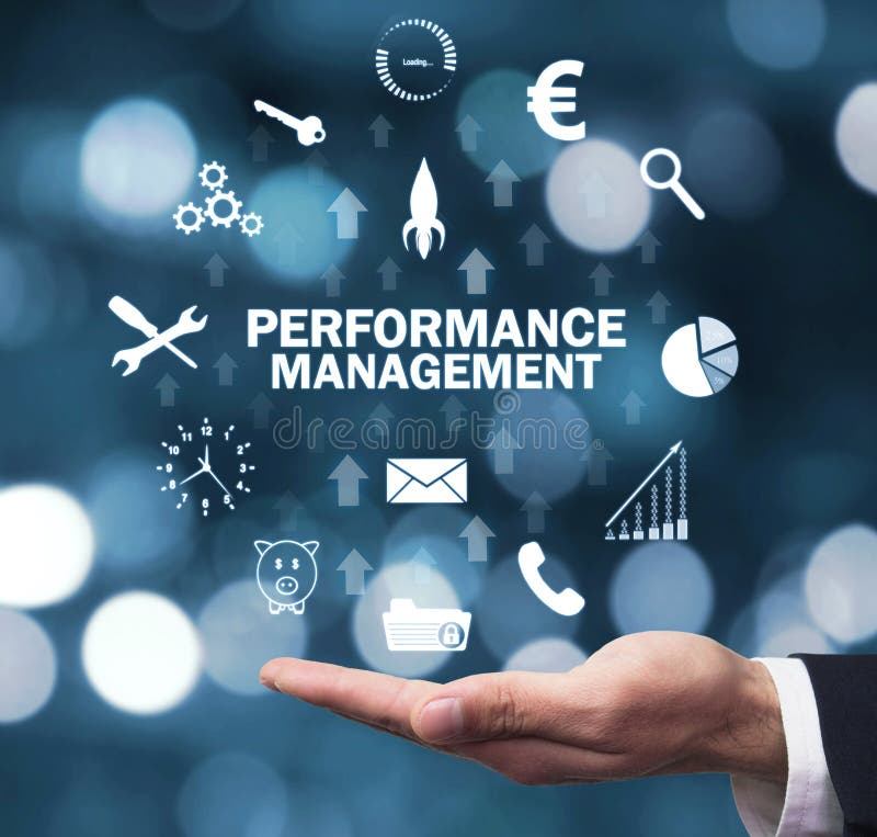 Performance Management. Business Technology Concept Stock Image - Image ...