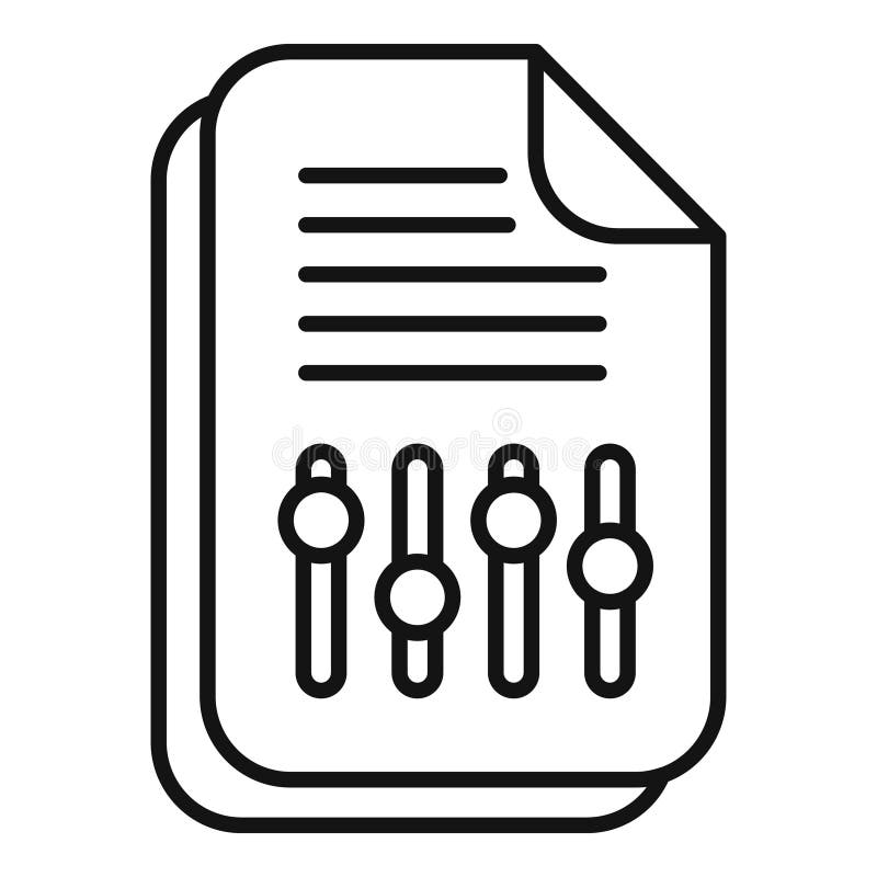 Performance Management Icon Outline Vector. Digital Plan Stock Vector ...