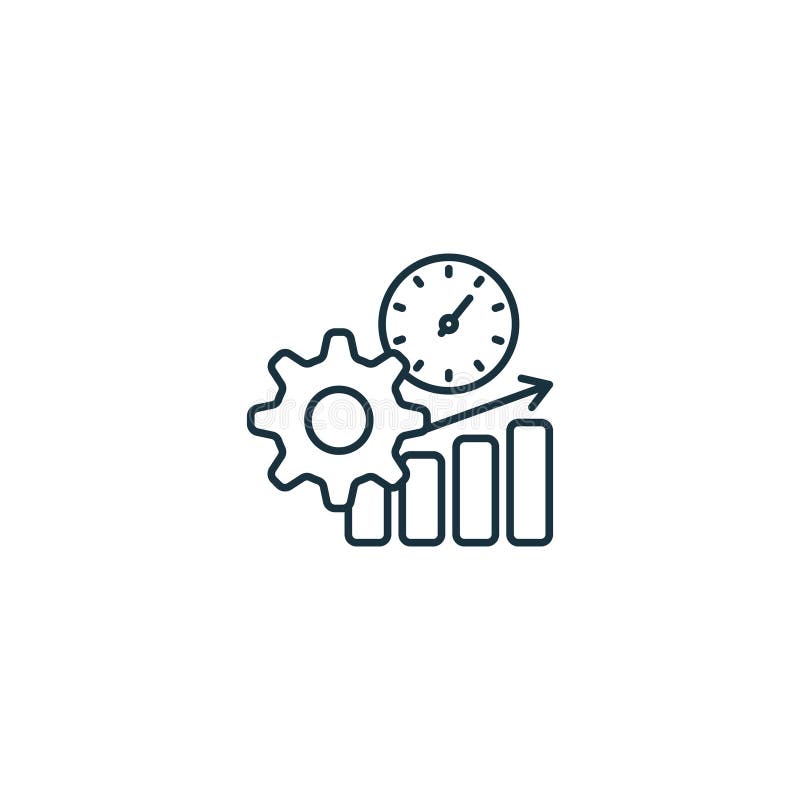 Performance Management Icon. Monochrome Simple Virtual Assistant Icon ...