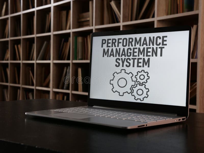 Performance Management System is Shown Using the Text Stock Image ...