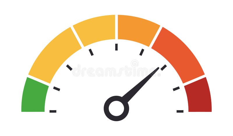 Semi Circular Gauge Chart Stock Illustrations – 18 Semi Circular Gauge ...