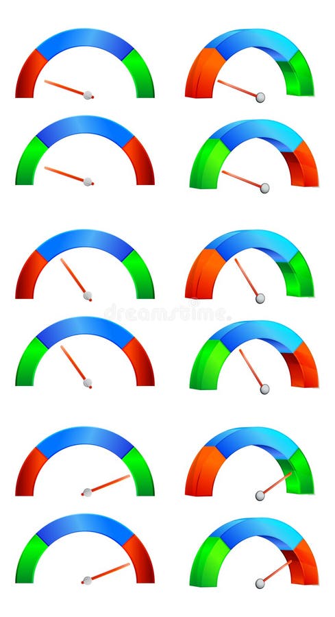 Performance meter stock vector. Illustration of scales - 35477089