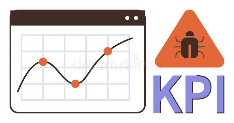 Warning Triangle Highlighting Risk Stock Illustrations – 261 Warning ...