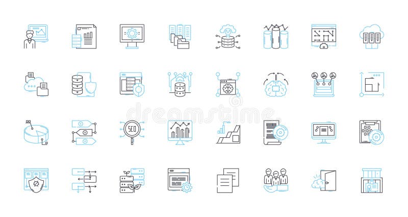 Performance Metrics Linear Icons Set. Efficiency, Effectiveness ... Performance Metrics Linear Icons Set. Efficiency, Effectiveness ...