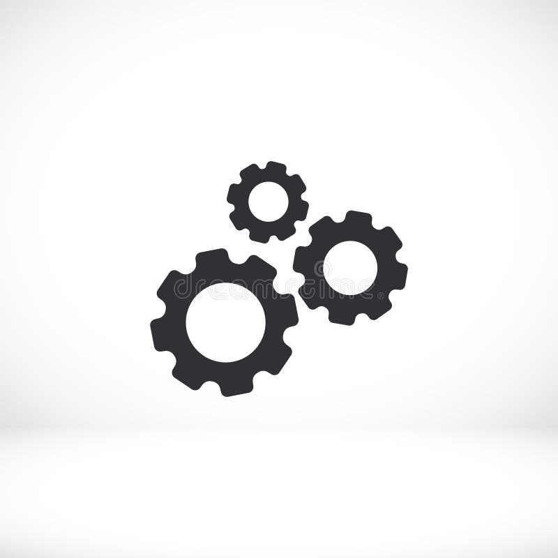 Performance Outline Icon Gear Isolated on Background for Website Design ...