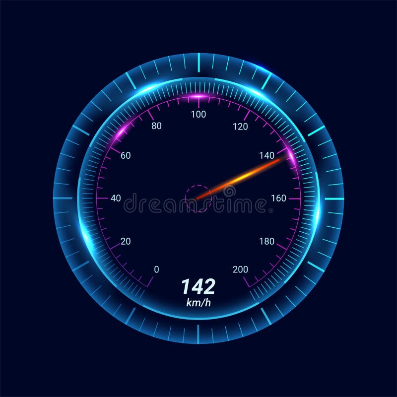 Performance Rating Meter Indicator Gauge Stock Vector - Illustration of ...
