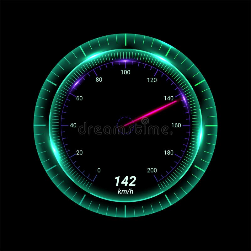 Performance Rating Meter Indicator Gauge Stock Vector - Illustration of ...