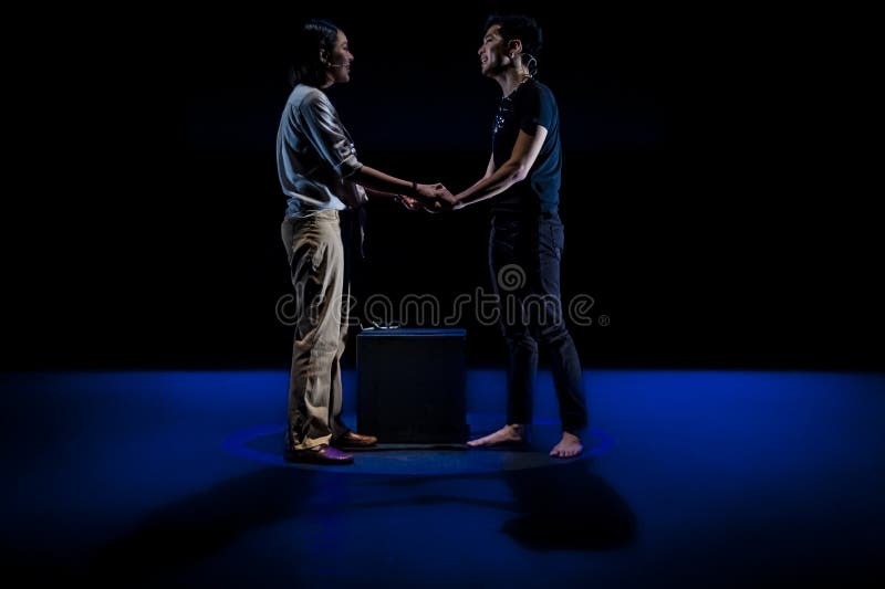 Performance on Stage in Dark Studio Editorial Photo - Image of malaysia ...
