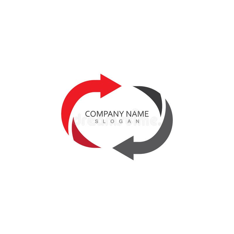 Performance Target Arrows Vector Illustration Icon Logo Template Design ...