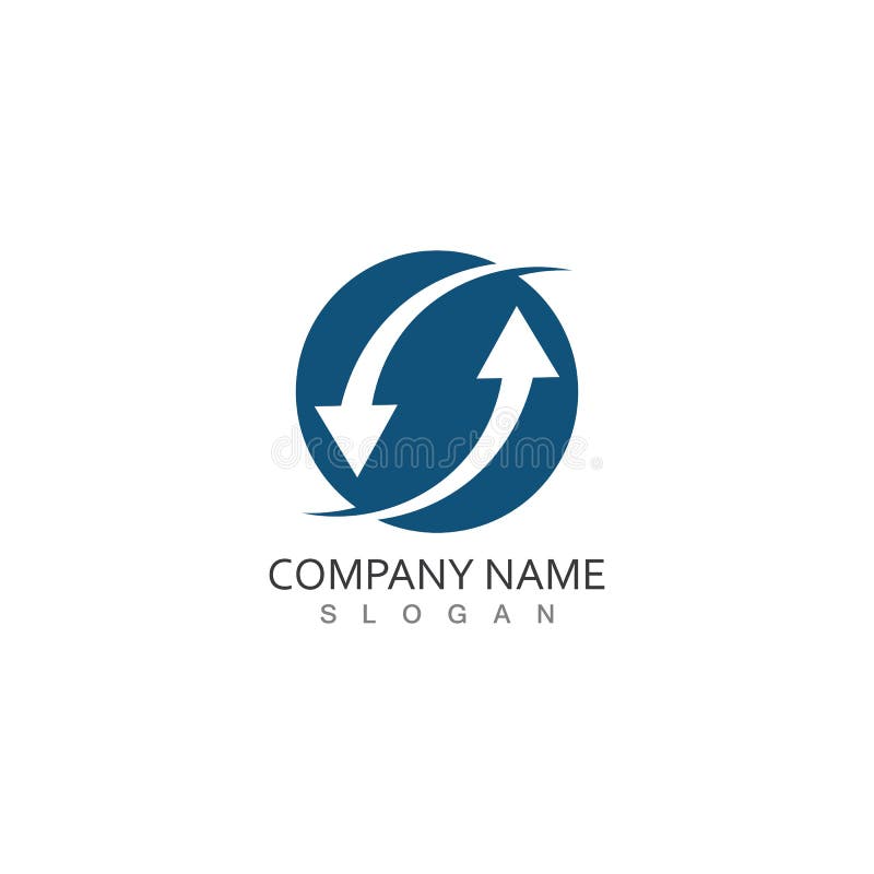 Performance Target Arrows Vector Illustration Icon Logo Template Design ...