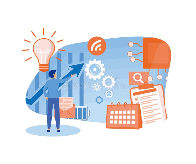 Performance Tools and Software Solutions Abstract Concept. Business ...