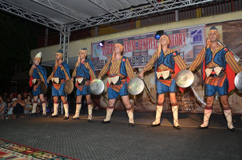 The Performance of Turkish Dancers Editorial Photography - Image of ...