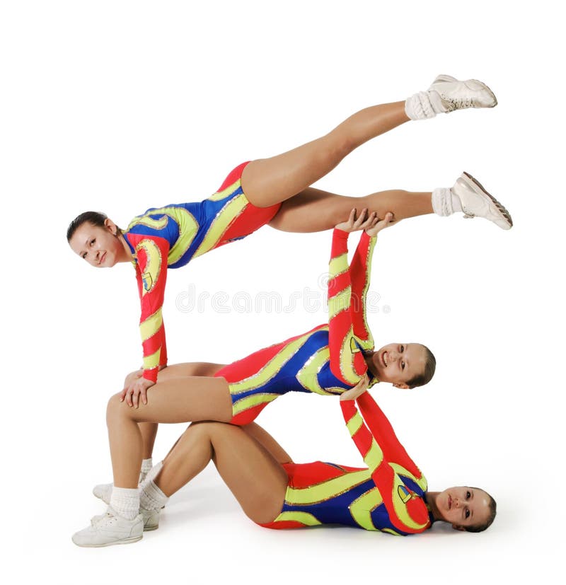 Performance by the Young Athlete Aerobics Stock Image - Image of ...