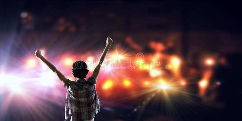 Performer on stage stock photo. Image of performing, show - 57450490