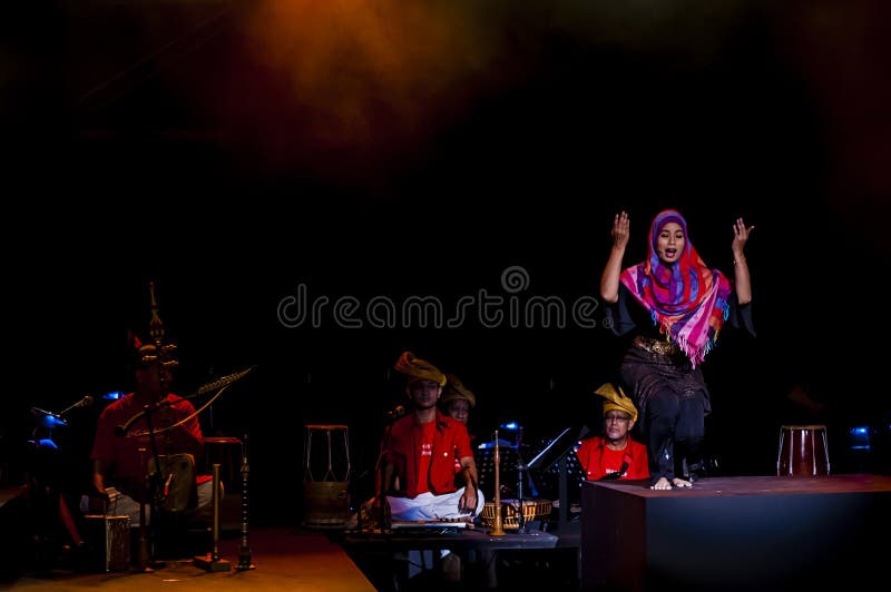 Performing Arts in Dark Studio Editorial Image - Image of emotions ...