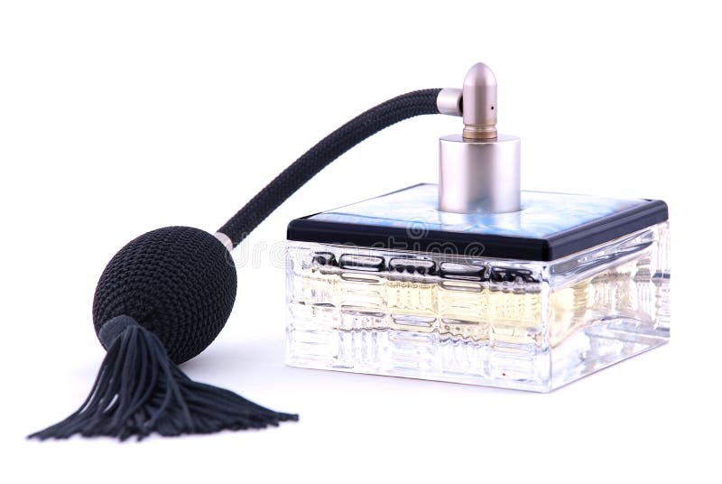 Old Fashioned Perfume Atomizer Stock Photo - Image of women, perfume ...