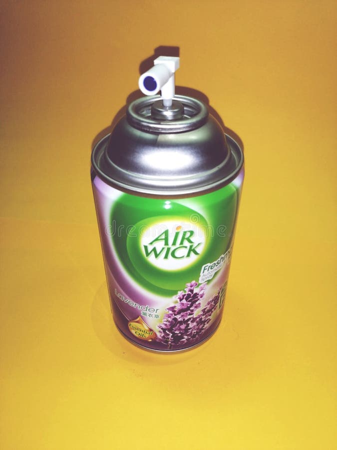 Perfume air wick editorial stock photo. Image of yellowbackgroud ...
