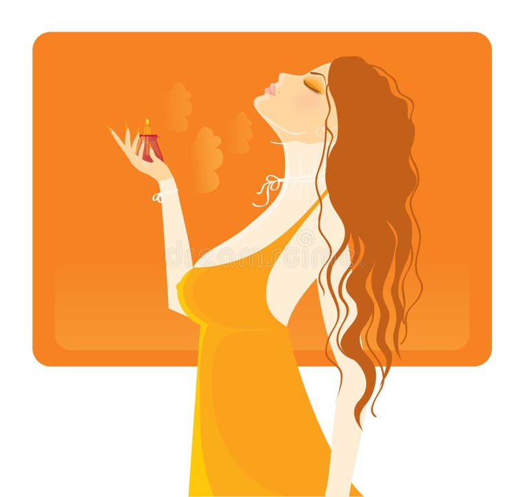 Makeup Girl Perfume Stock Illustrations – 5,597 Makeup Girl Perfume ...