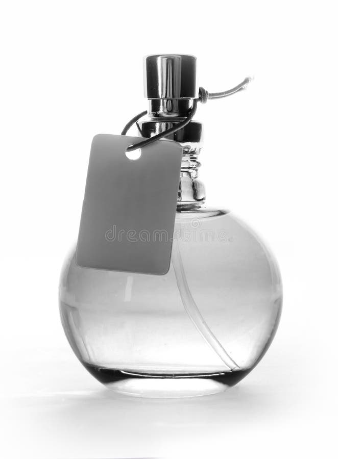 Perfume bottle and chain stock photo. Image of contained - 12506070