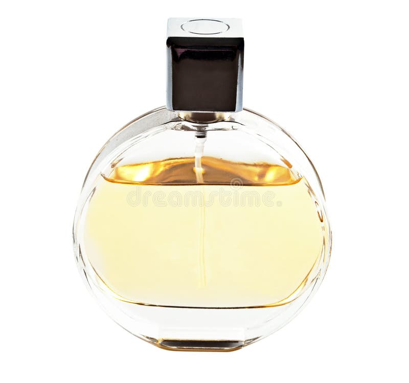 Round perfume bottle stock photo. Image of aroma, aromatic - 7383688