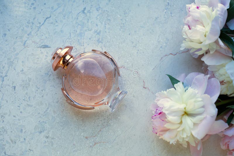 Perfume Bottle. Cosmetics for Women Stock Photo - Image of aromatic ...