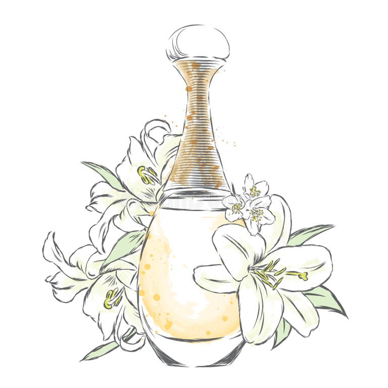 Single Element Perfume Stock Illustrations – 1,406 Single Element ...
