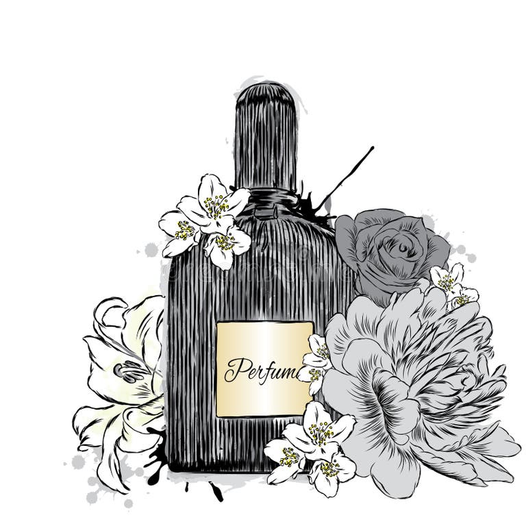 Single Element Perfume Stock Illustrations – 1,406 Single Element ...