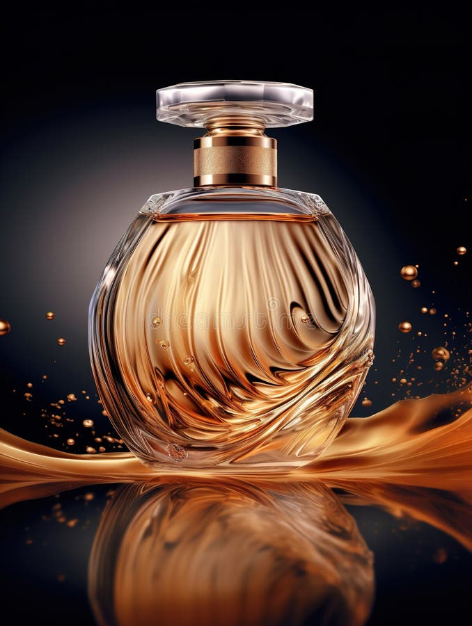 Perfume Bottle Splash Stock Illustrations – 981 Perfume Bottle Splash ...