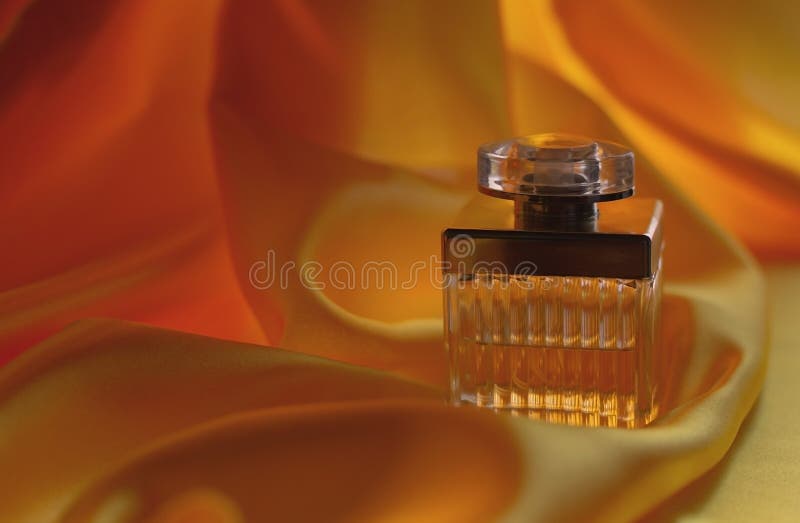 Perfume Bottle on Silky Cloth Stock Image - Image of product, fashion ...