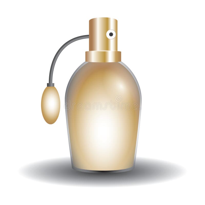 Perfume Bottle. Vector Illustration Decorative Design Stock Vector ...