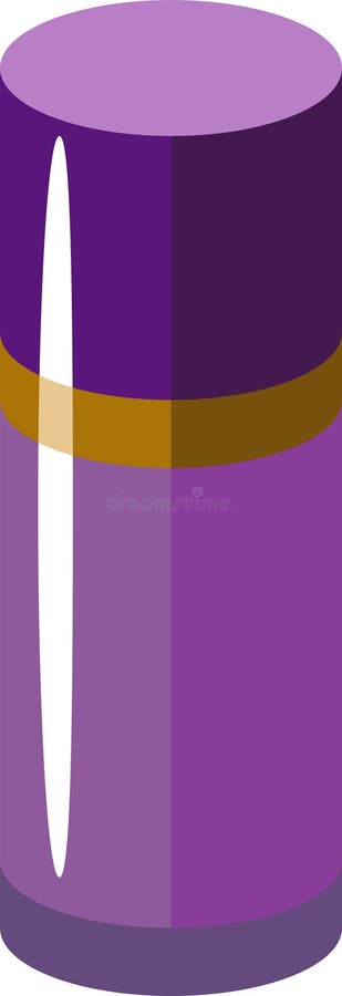 Vector Perfume Stick Bottle Illustration. Flat Style. Stock Vector ...