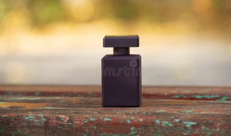 Perfume Bottle on Wood. Presenting Perfume Bottle Stock Photo - Image ...