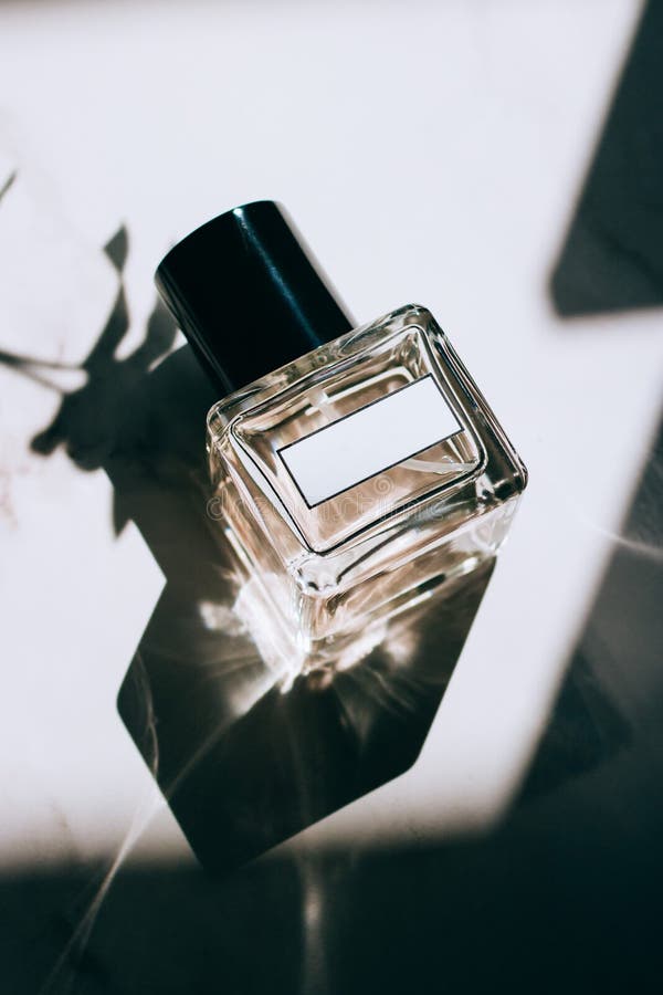 Perfume Bottles with Blank Labels Stock Photo - Image of lifestyle ...
